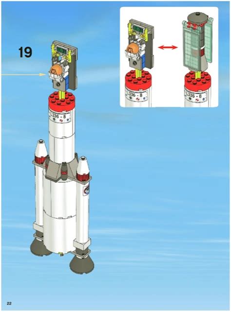 LEGO Instructions for set 3368 Space Centre, City - Space