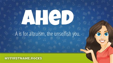 Ahed First Name Personality And Popularity