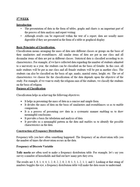 Handbook Of Biostatistics Week 03 Pdf