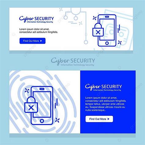 Cyber Security Design With Creative Design Vector Template Download On Pngtree