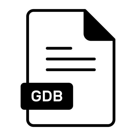An Amazing Vector Icon Of Gdb File Editable Design 19941927 Vector Art