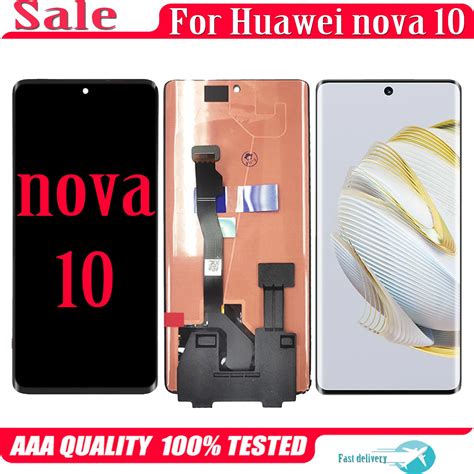 Original For Huawei Nova 10 NCO-AL00 NCO-LX1 LCD Display Touch Screen ...