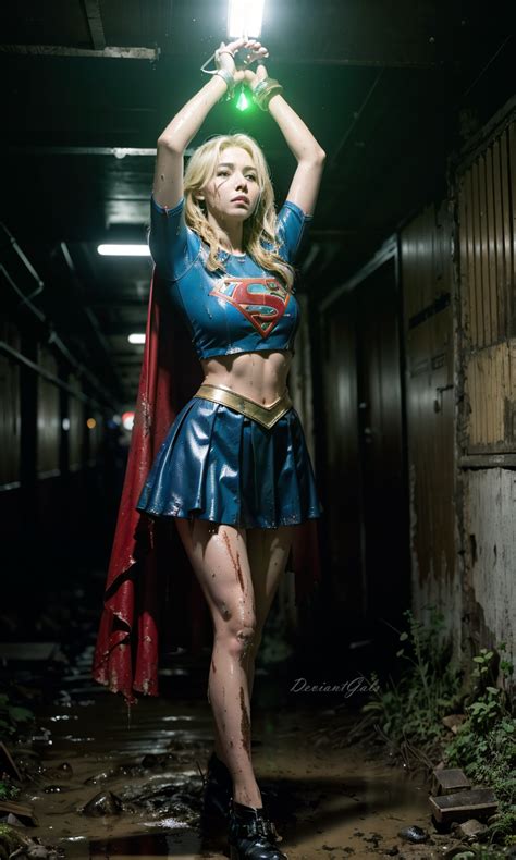 Supergirl captured by DeviantGals on DeviantArt