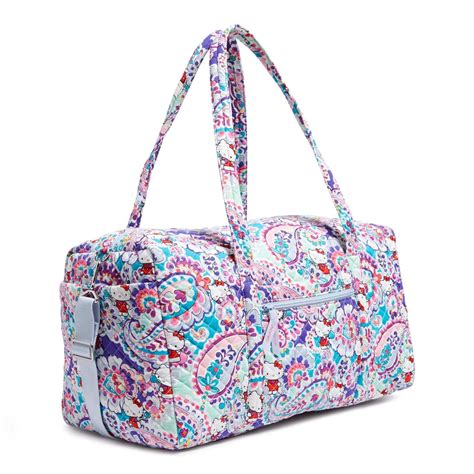 Hello Kitty Large Travel Duffel Bag Cotton Vera Bradley