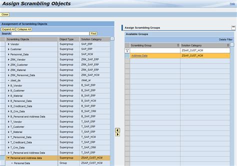 How To Create Scrambling Objects In Sap Tdms Sap Community