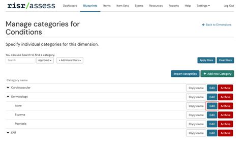 Updating Blueprint Dimensions Maps Risr Assess
