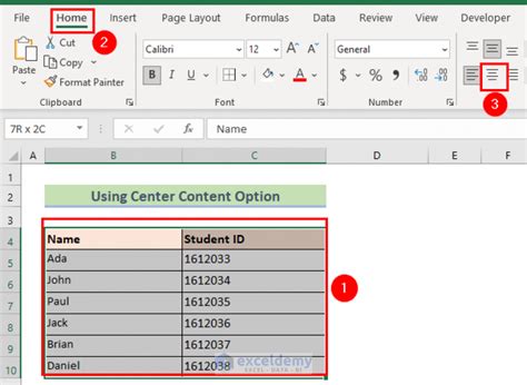 How To Center Text In A Cell In Excel 3 Easy Methods