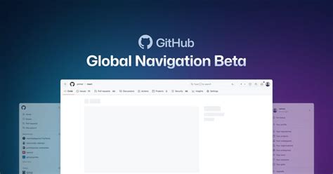 Github Navigation Redesign Will Join The Traditional Layout Ruxdesign