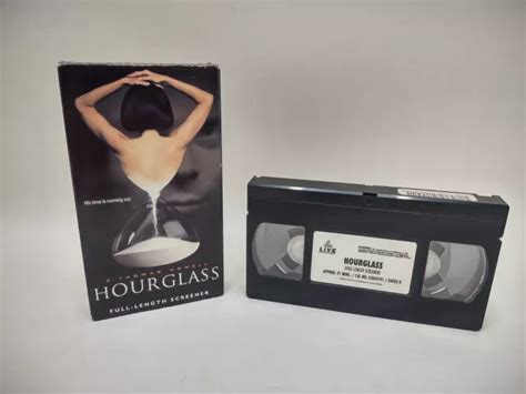 Rare Hourglass Vhs C Thomas Howell Sofia Shinas Full Length Screener