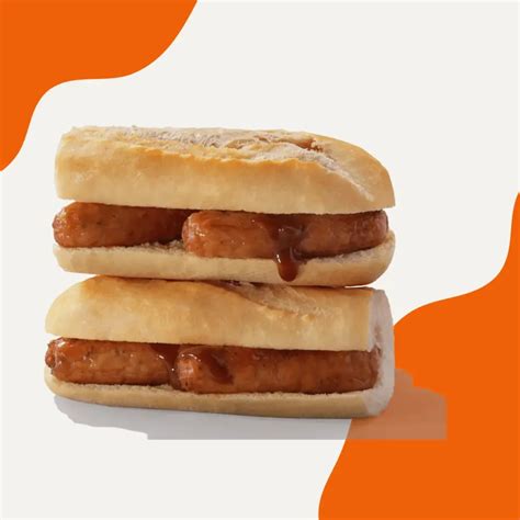 Greggs Breakfast Menu