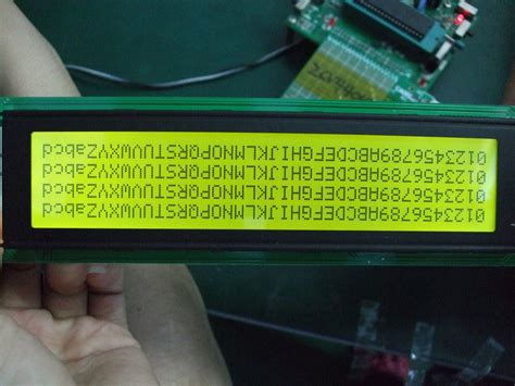 3 3v Monochrome Transmissive Transflective Reflective Character Blue Green Gray Stn Character