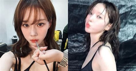 수영복 찰떡 소화 에스파 윈터가 인스타에 공개한 워터밤 비하인드 사진