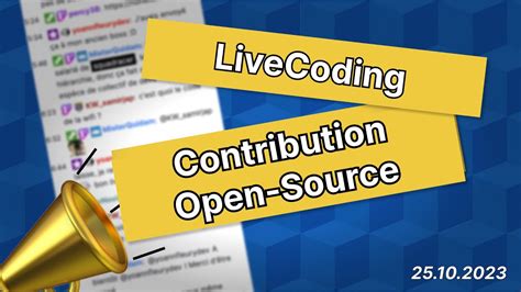 Livecoding 💻 Contribution Open Source Avec Julien And Sébastien Replay