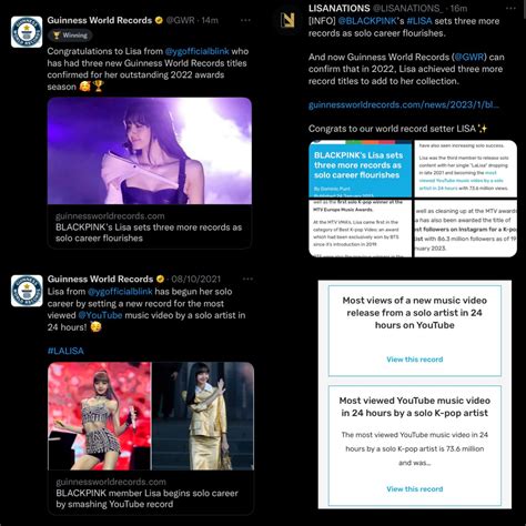 Lisanations On Twitter Congratulations Lisa Lisarecordholder