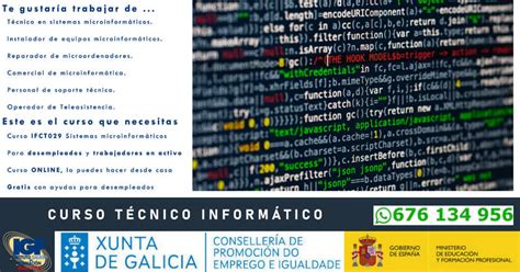 Curso De Técnico Informático Igf Instituto Galego De Formación