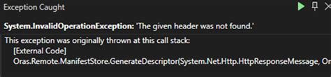 Fetchreferenceasync Throws Exception When Tag Is Provided As A