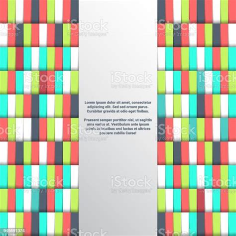 텍스트에 대 한 장소를 가진 기하학적 배경입니다 벡터 일러스트 레이 션 0명에 대한 스톡 벡터 아트 및 기타 이미지 0명 3차원 형태 가리기 Istock