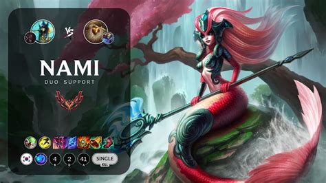 Nami Support Vs Bard KR Grandmaster Patch 13 24 YouTube