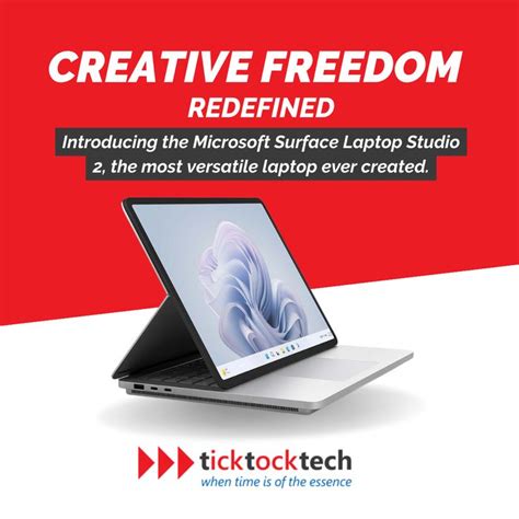 Microsoft Surface Laptop Studio Creative Freedom Redefined