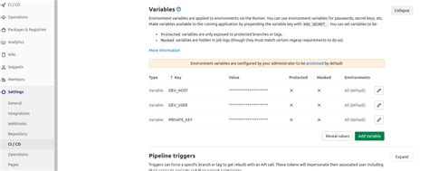 Symfony Gitlab Cicd With Deployer Stack Overflow