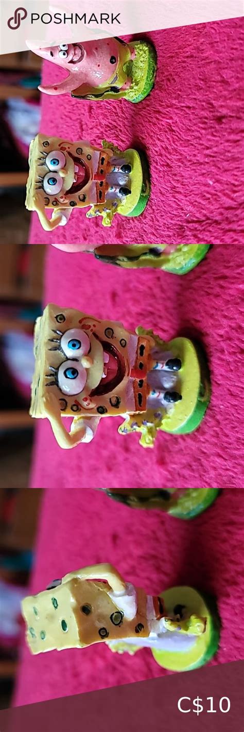 Spongebob And Patrick Mini Figurines Mini Figurine Spongebob Mini