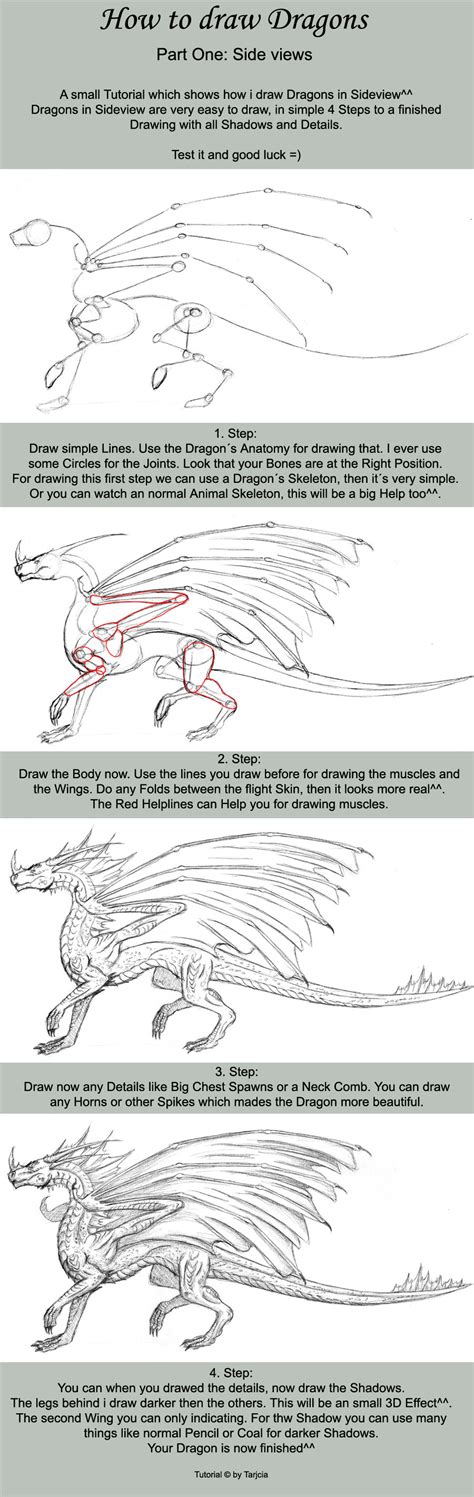 How To Draw Dragons Part One By Sheranuva On DeviantArt
