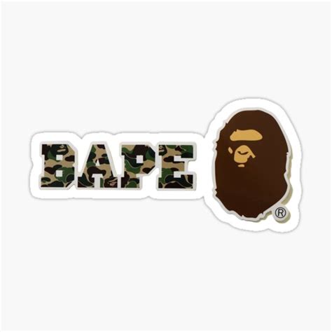 Bathing Ape Stickers Redbubble