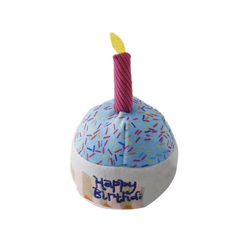 Birthdays Style Dog Birthday Toys Soft Filled Squeaky Play Puzzle