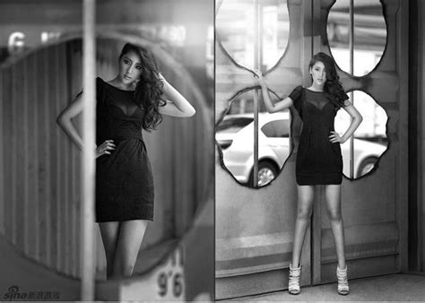 胡允儿黑白性感新浪图片