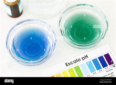 Photographs Of A Water Ph Testing Kit Including Color Indicator Drops