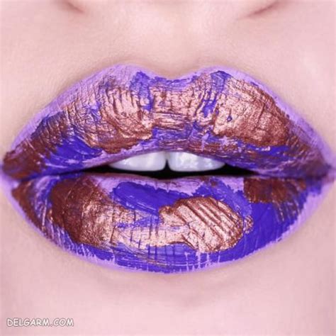 عکس ارایش لب جدید با طرح های بسیار زیبا و جذاب ۲۰۱۹