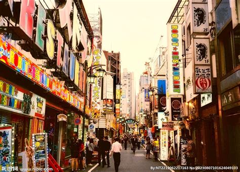 日本新宿街头摄影图建筑摄影建筑园林摄影图库昵图网