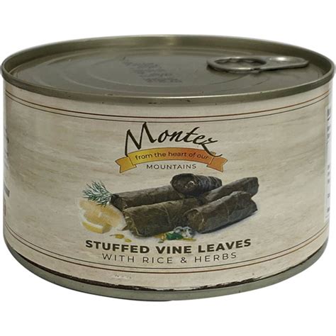 Montez Stuffed Vine Leaves 400g Woolworths