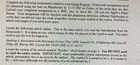 Solved F Complete The Following Assignment Related To Your