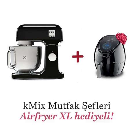 Kenwood Kmix Mutfak Efi Lt Kmx Ab Airfryer Xl Siyah Hfp Bk Hediyeli Kenwood T Rkiye
