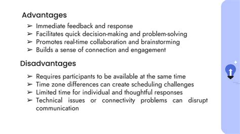 Synchronous And Asynchronous Communication Ppt