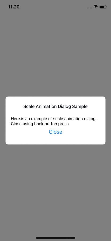 Example Of Popup Dialog In React Native About React