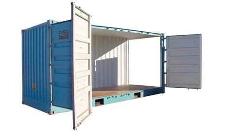 6 1m 20ft High Cube Full Side Opening Container For Hire Boxman