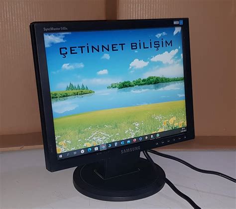 SAMSUNG 540N 15 inç LCD Kare Monitör Hafif Kusurlu 2.El
