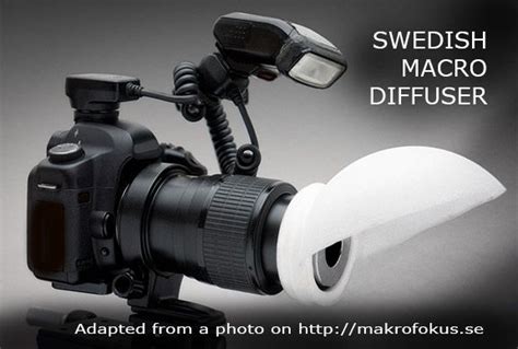 Macro Flash Diffuser Template