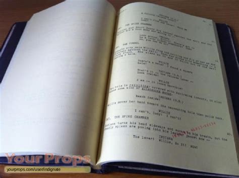 Indiana Jones And The Temple Of Doom Original Shooting Script Of Temple Of Doom Original Prod