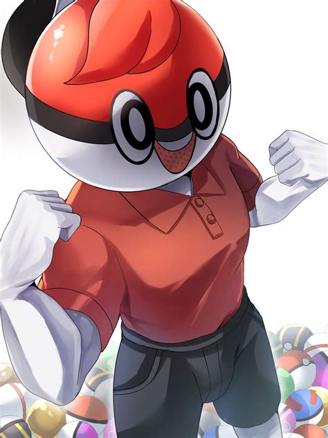 Ball Guy Pokemon And 1 More Drawn By Kurubushi Danbooru