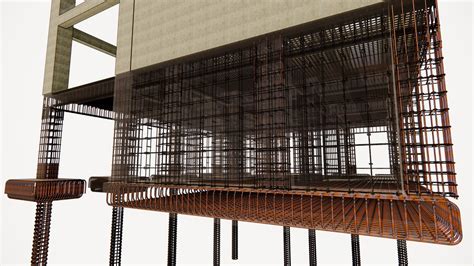 3d Concrete Reinforcement Model Cgtrader