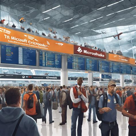 Impact Airlines Due To Microsoft And Crowdstrike Issues