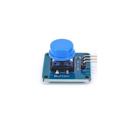 Blue Electronic Building Blocks Big Key Button Module High Level Output Indian
