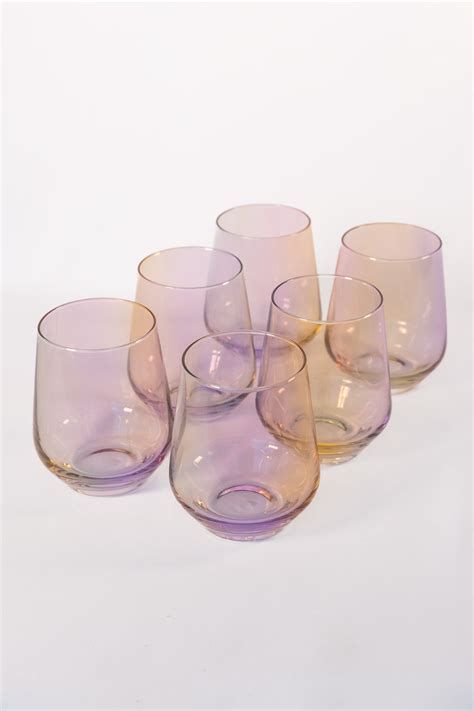 Stemless Wine Page 5 Estelle Colored Glass