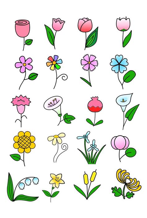 简笔画牛图片大全彩色可爱简单笔画（漂亮19张） 简笔画图片大全