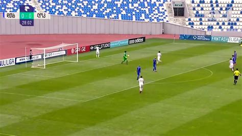 დავით ჯიქია გამარჯვების გოლი დინამო თბილისის კარში Youtube
