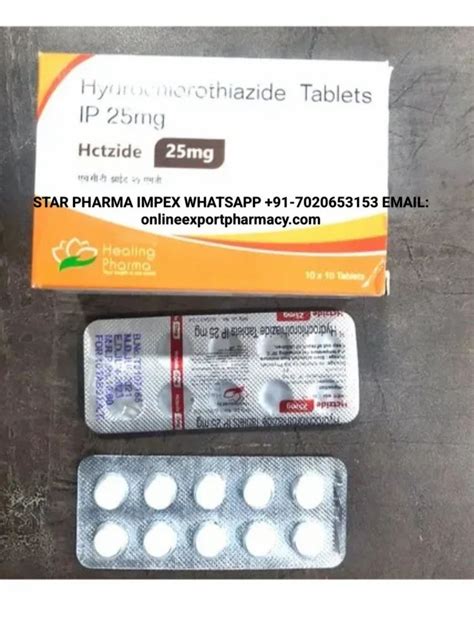 Losartan 50mg Hydrochlorothiazide 125 Mg Tablet At Rs 89stripe In Nagpur