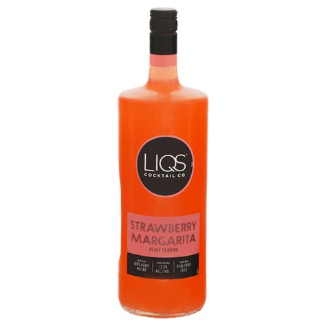 Save On Liqs Cocktail Company Ready To Drink Margarita Strawberry Order Online Delivery Food Lion